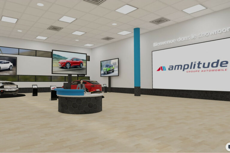 Amplitude ouvre un showroom digital - Journal Auto