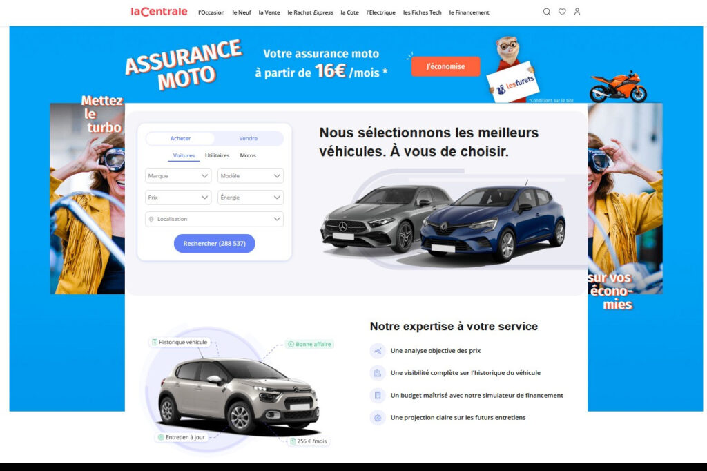 La Centrale rafraîchit son site internet