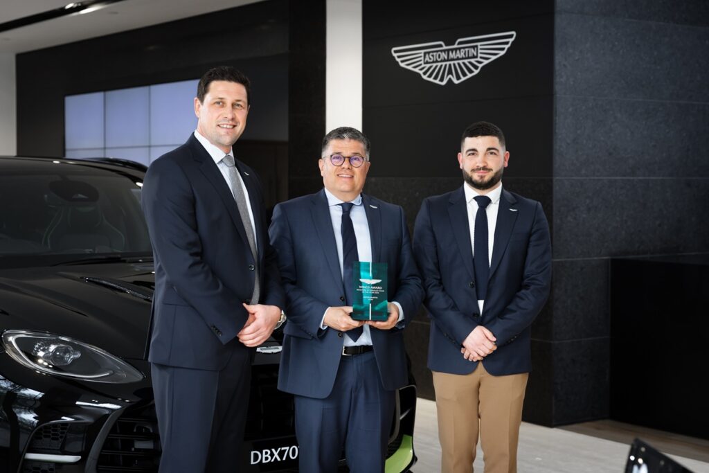 Aston Martin récompense le groupe Chopard